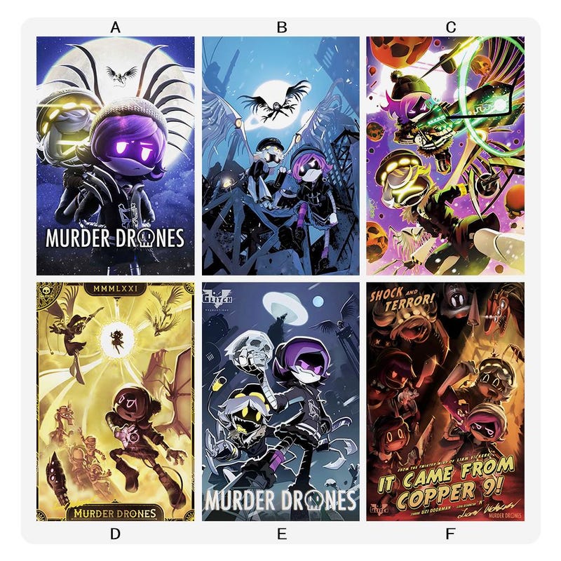 Murderdrones Poster - Etsy