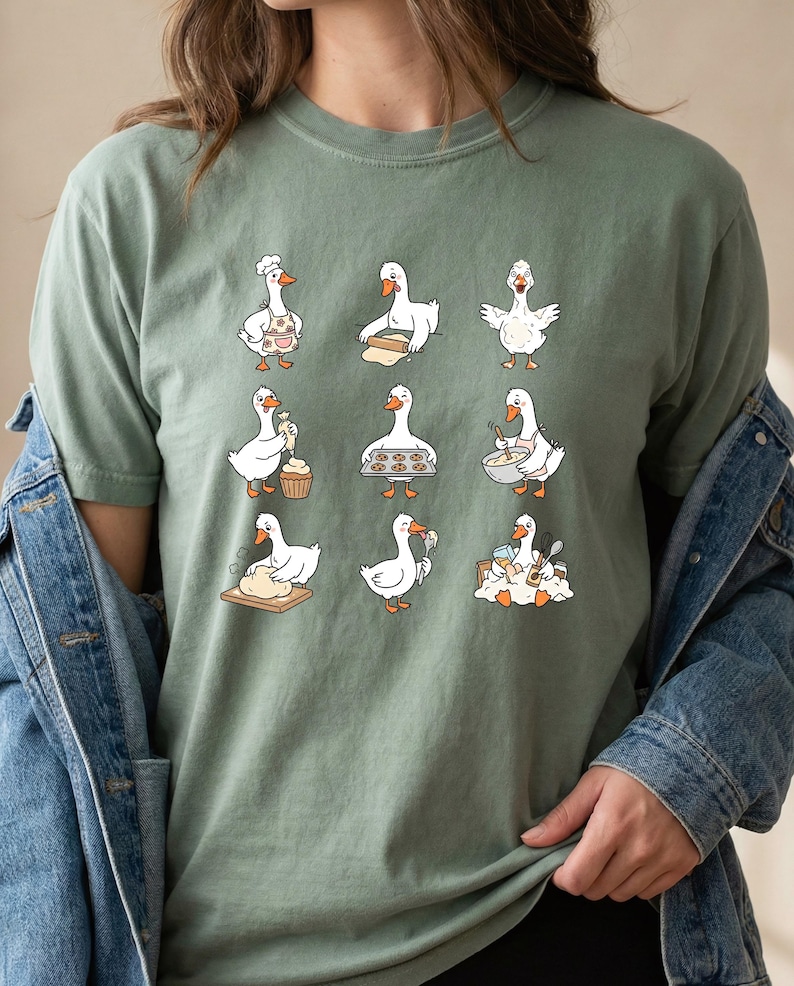 Buy Comfort Colors® Silly Goose Baking Shirt, Funny Baker Gift for ...