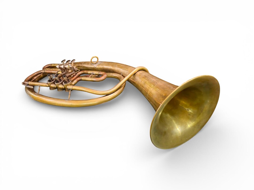 Vintage Soviet Orpheus Kyiv Tenor Horn Late 1960s Brass 24cm Bell ...