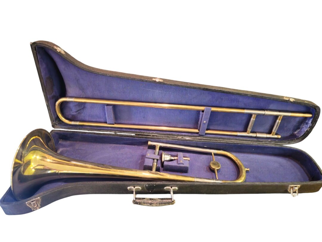 Vintage Trombone Orpheus Brass Kyiv 1967 No 1409 With Case and ...