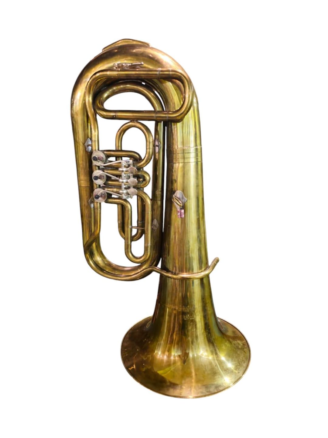 Vintage Orpheus Tuba in C Brass Kyiv Ukraine 1984 No 1337 Rare Near ...