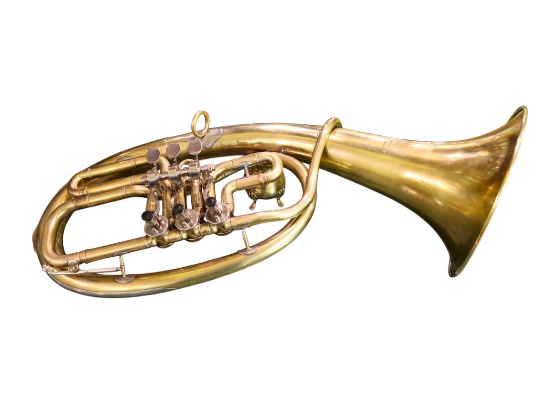 Vintage Orpheus Alto Horn Es Kyiv 1977 Soviet Brass Wind Instrument ...