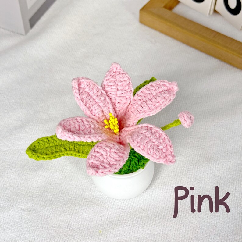 Adorable Handmade Mini Crochet Flowers Forever Blooming Floral Decor ...