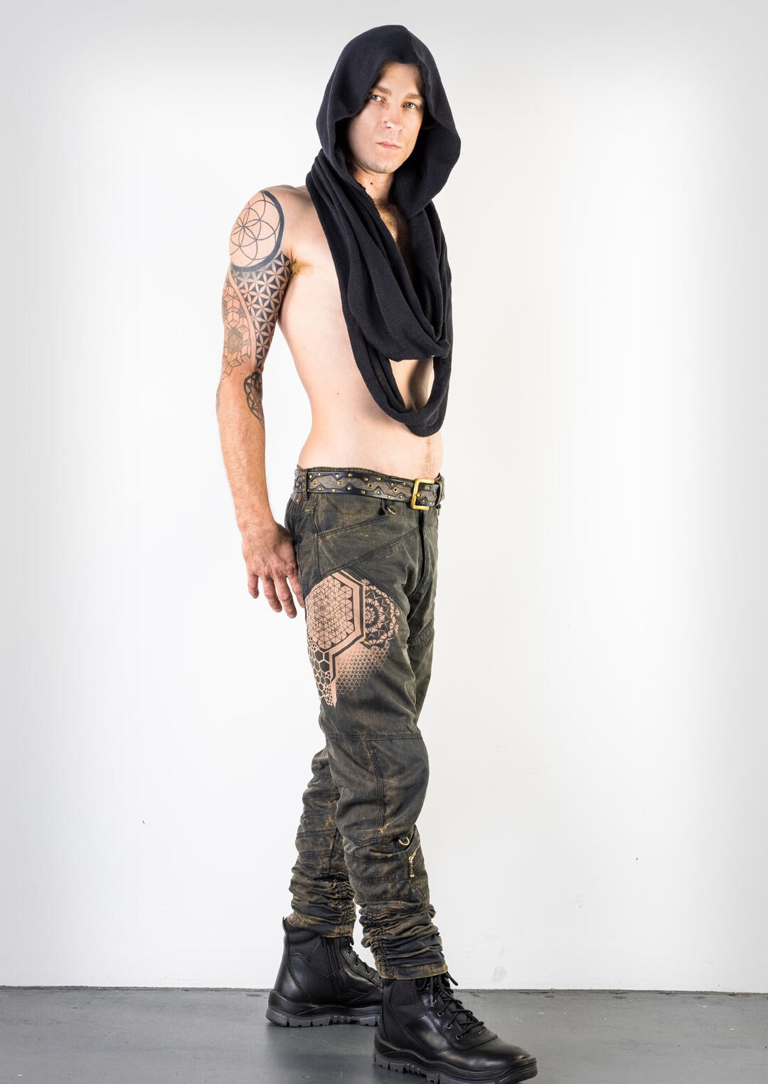 Burn Pants / Unisex Pants / Long Pants / Pants With Print / - Etsy