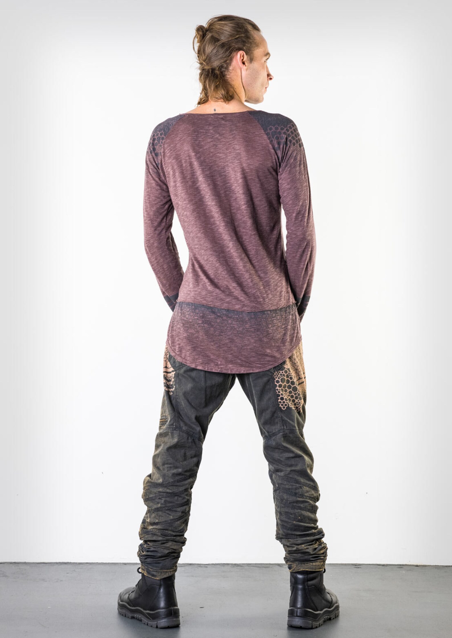 Burn Pants / Unisex Pants / Long Pants / Pants With Print / Festival ...