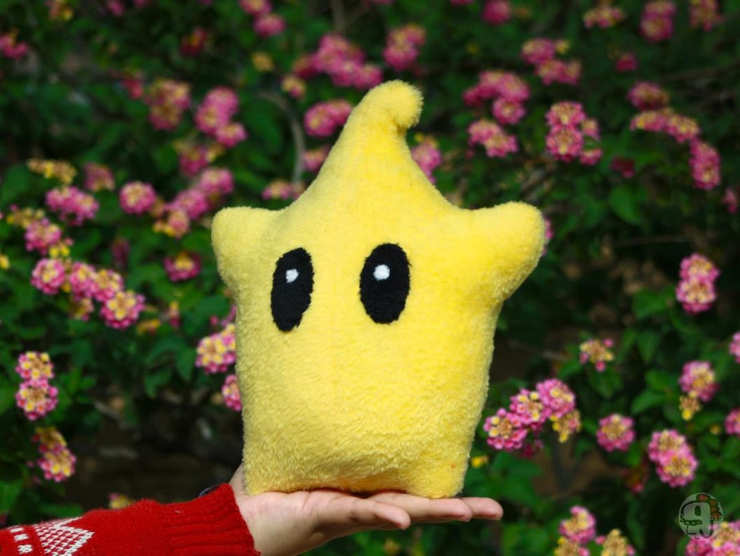 Luma Soul Absorber Plush (mario Bros) - 30cm, Yellow, Customizable ...