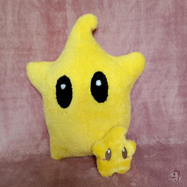 Luma Soul Absorber Plush (mario Bros) - 30cm, Yellow, Customizable ...