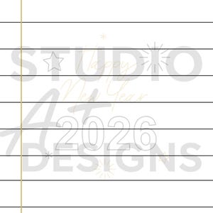 Holiday Lined Paper Template | Printable Journal, Letter Pages (digital ...