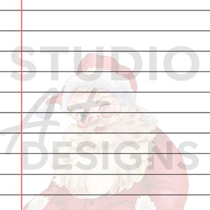Holiday Lined Paper Template | Printable Journal, Letter Pages (digital ...