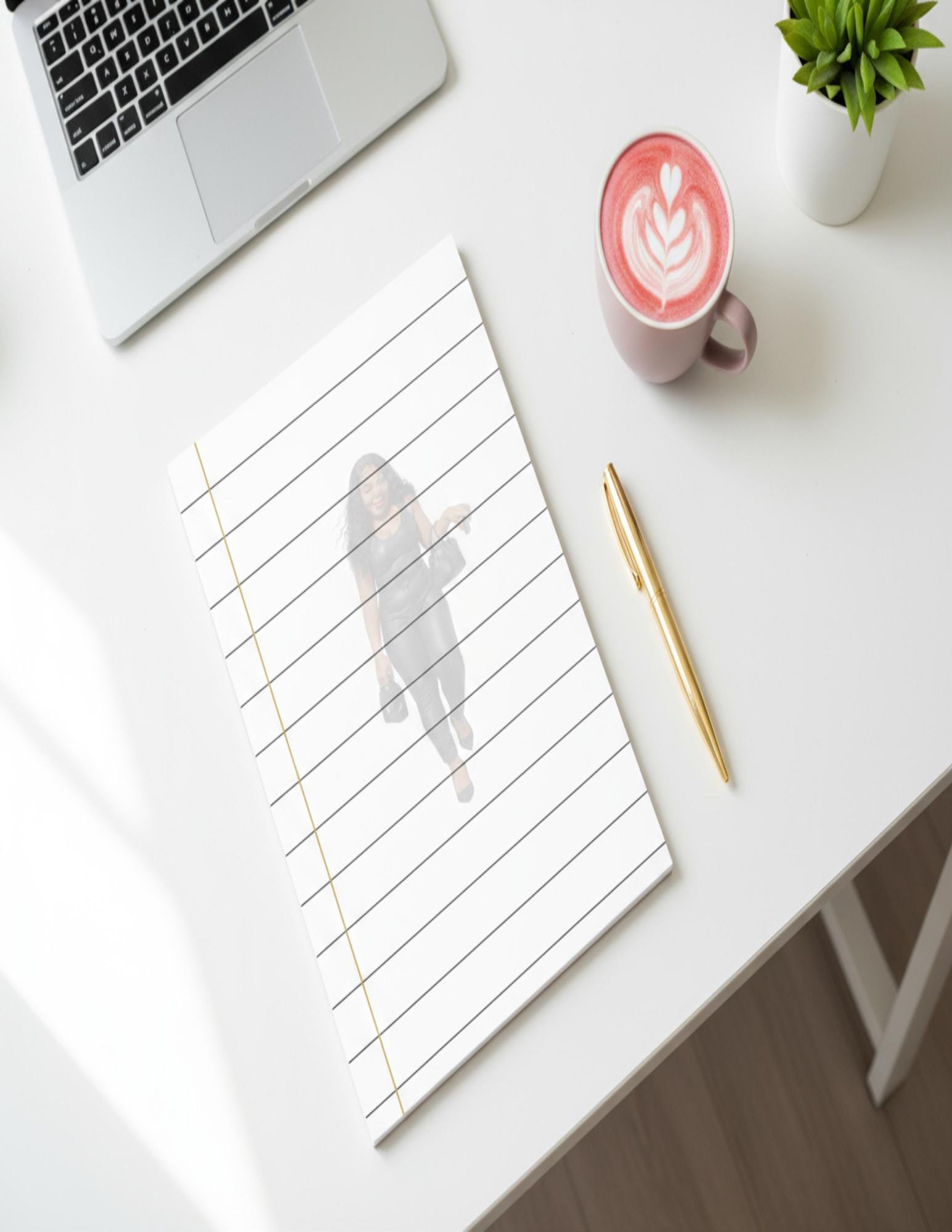 Holiday Lined Paper Template | Printable Journal, Letter Pages (digital ...