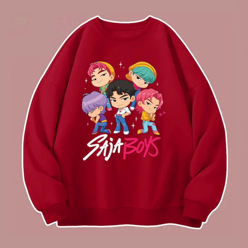 Saja Boys Chibi , Saja Boys Boy Band , Kpop Demon Hunters Movie, Retro ...