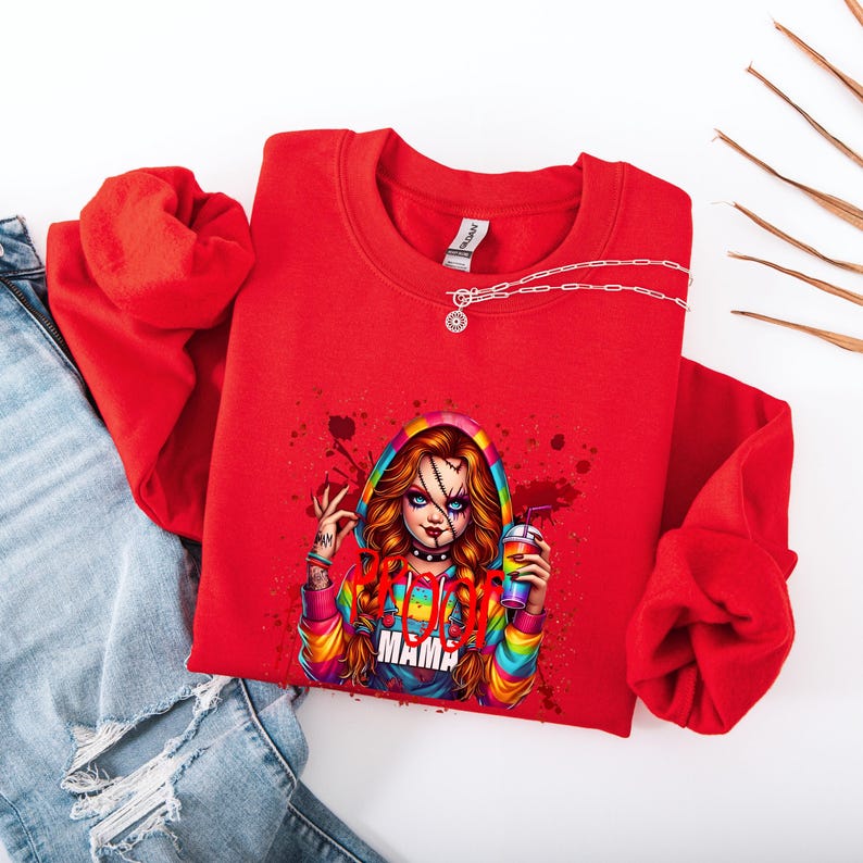 Personalized Horror Mama Halloween Hoodie, Spooky Season Shirt - Etsy