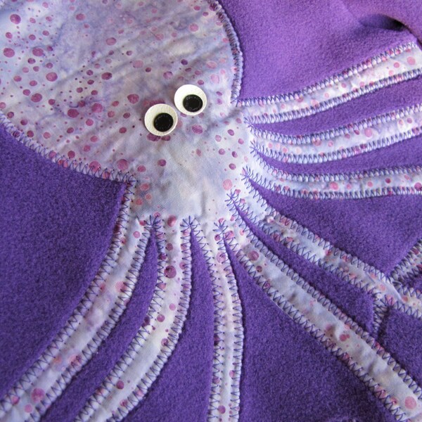 Purple Octopus - Etsy