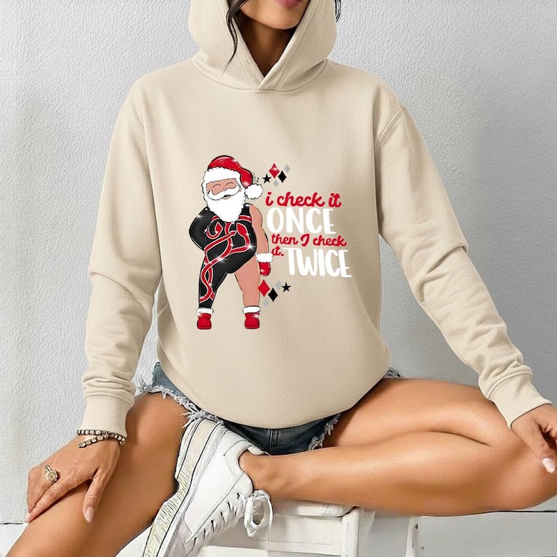 Checking It Twice Santa - Etsy
