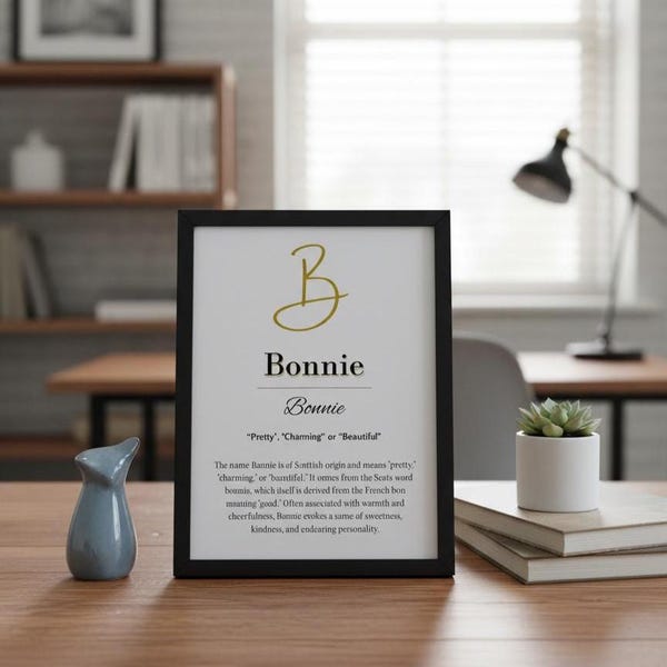 Name Meaning Art - Etsy