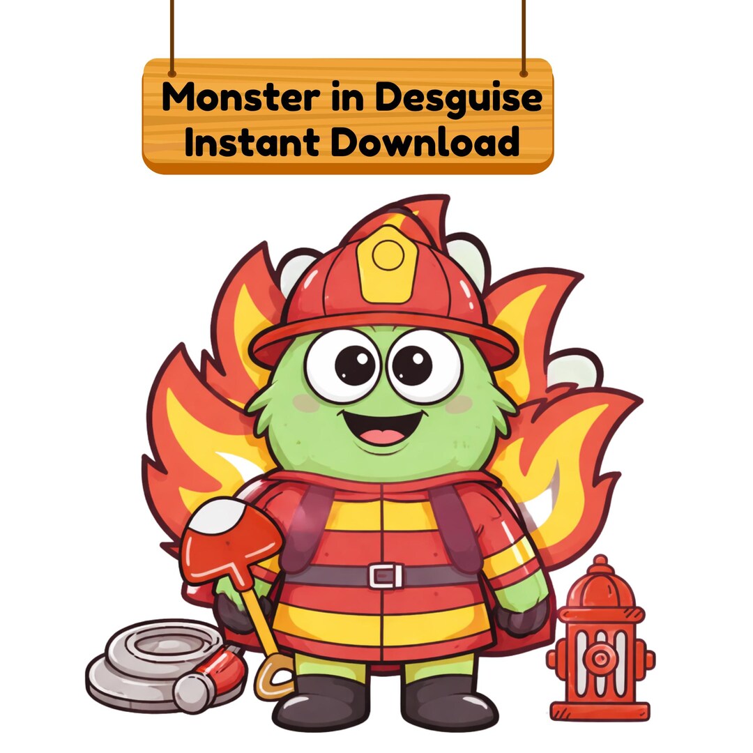 Disguise a Monster Printable Craft, Kids Activity, Classroom ...