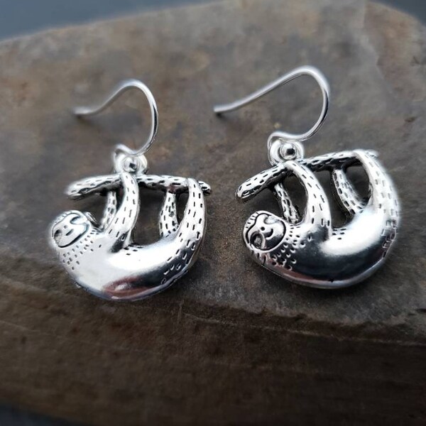 Sloth Earrings - Etsy