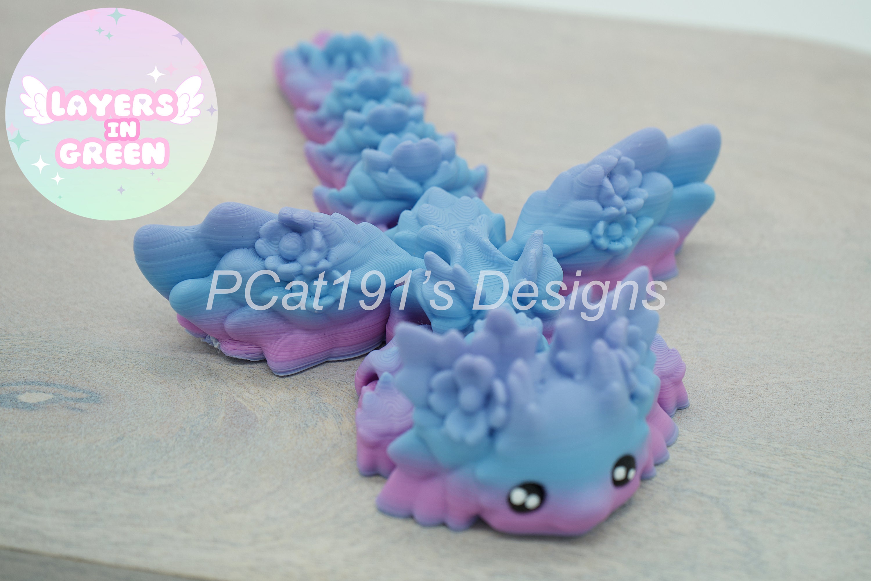 3D Printed Articulated Baby Kosha Decoration - Etsy