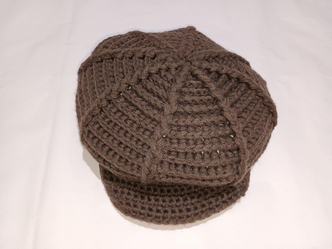 Knitted Cap Chocolate - Etsy