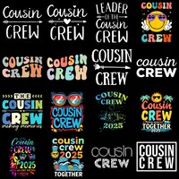 Cousin Crew SVG PNG, the Boo Crew Svg, Cousin Shirt Svg, Digital ...
