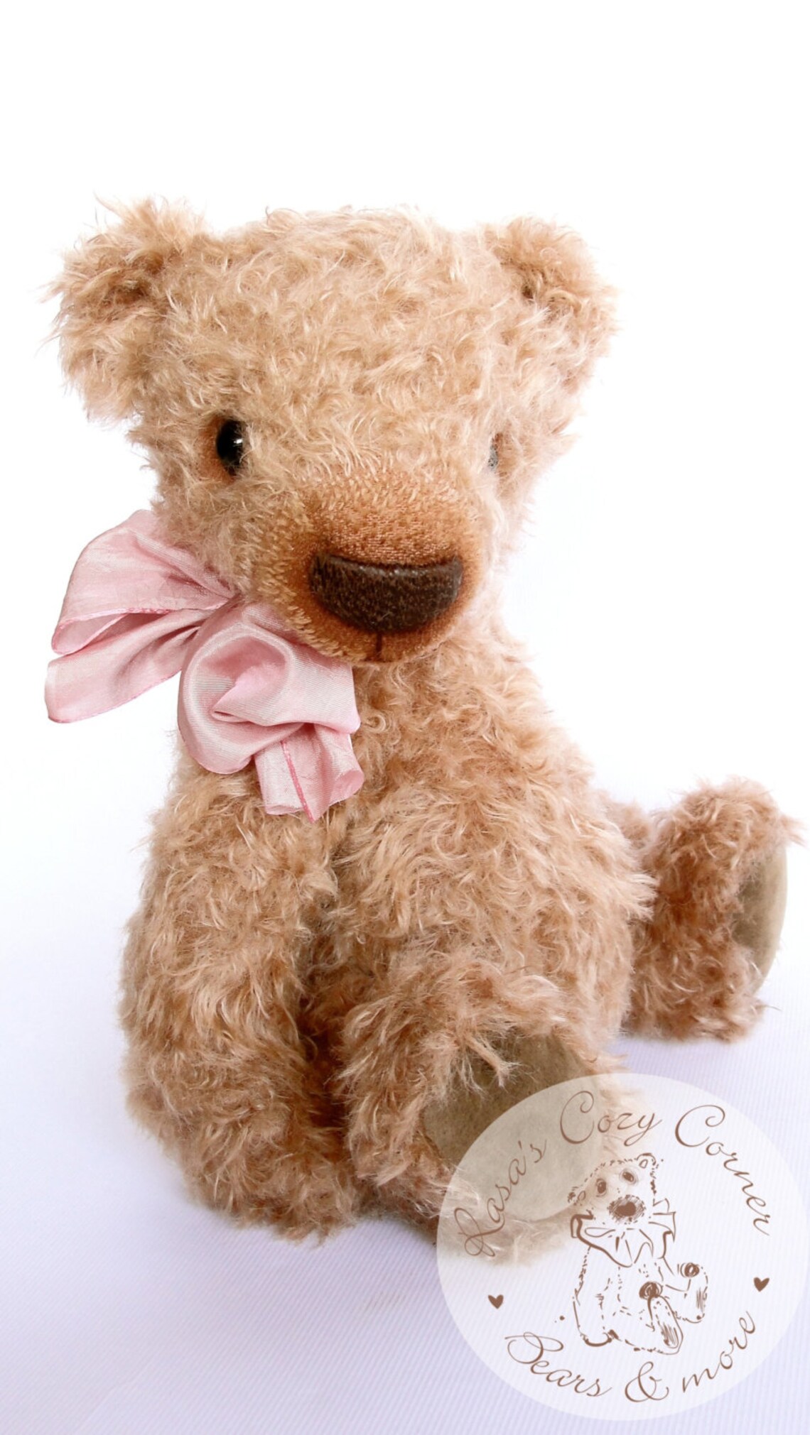 Artist Teddy Bear Leona PDF Pattern by Rasa Kaper - Etsy