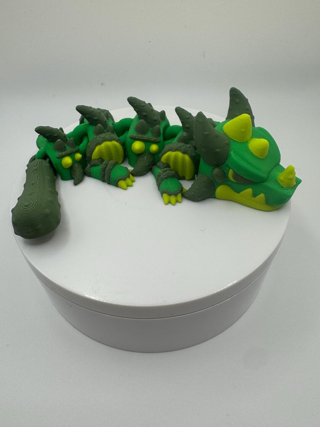3D Printed Pickle Baby Dragon | Articulated Fidget Toy - Etsy