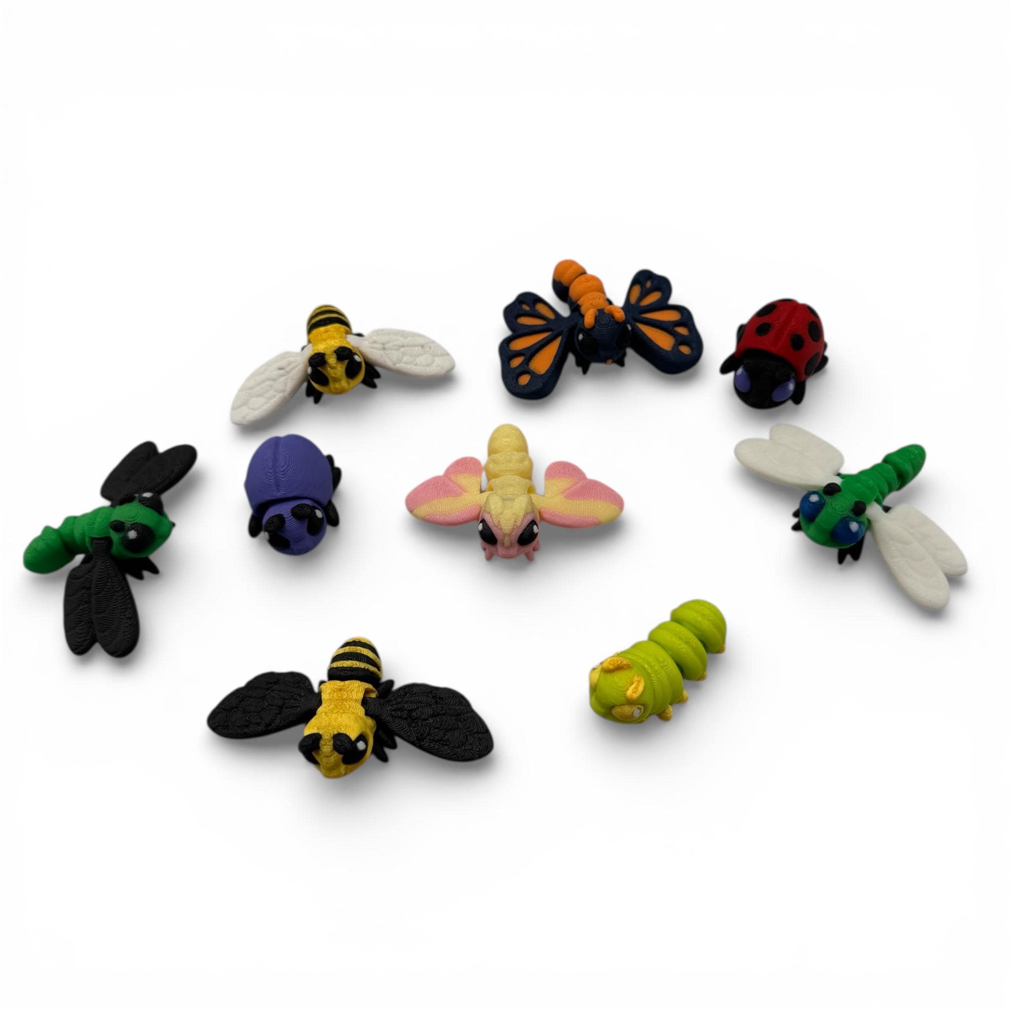 3D Printed Hatching Bugs | Articulated Mini Insects | Flexi Bug Toys ...