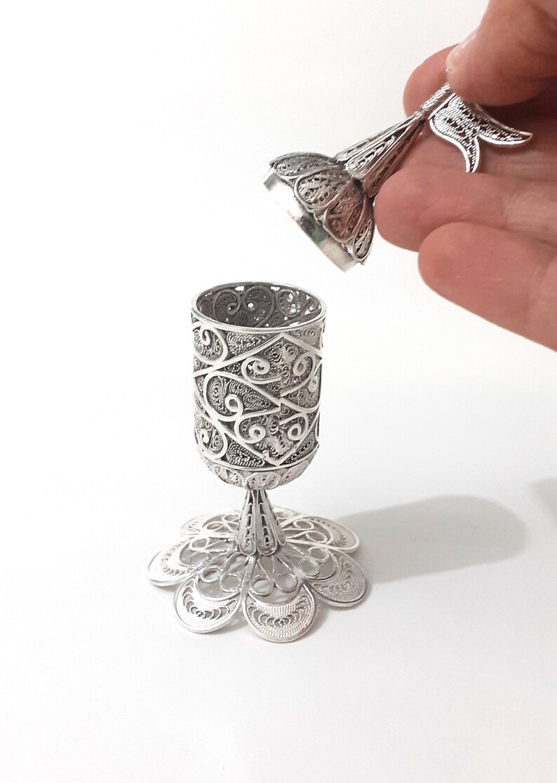 925 Sterling Silver Filigree Besamim for Havdala Judaica - Etsy