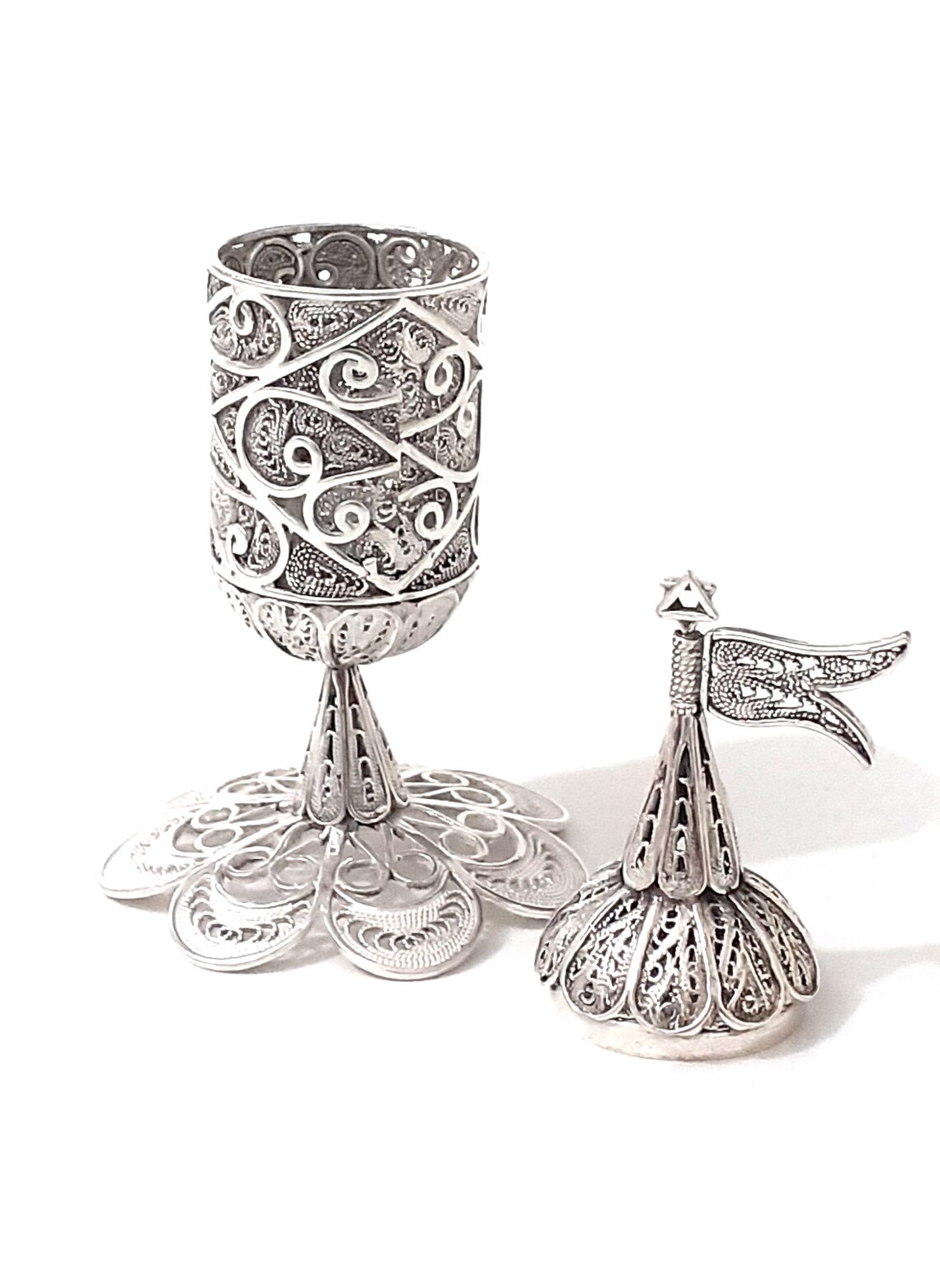 925 Sterling Silver Filigree Besamim for Havdala Judaica - Etsy