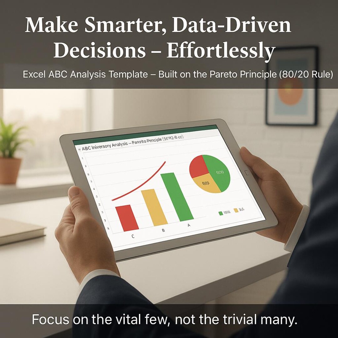 Excel MRP Dashboard With ABC Analysis | Smart Inventory & Supply Chain ...