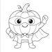 Halloween Superhero Coloring Pages: Kids' Printable Activity Pack (PDF ...
