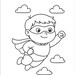 Halloween Superhero Coloring Pages: Kids' Printable Activity Pack (PDF ...