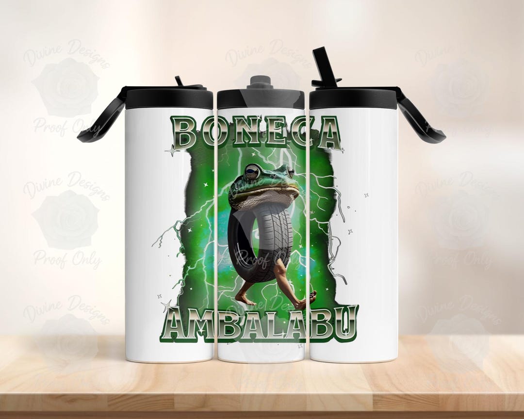 Bonega Ambalabu Inspired Tumbler – Meme Design - Etsy