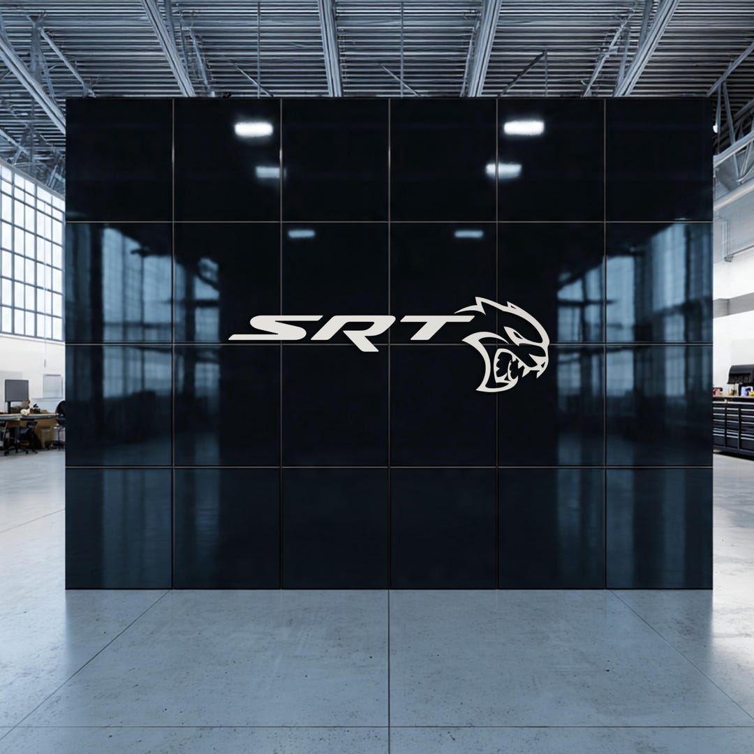 SRT Hellcat Aluminum Sign – Mopar Garage Decor - Etsy