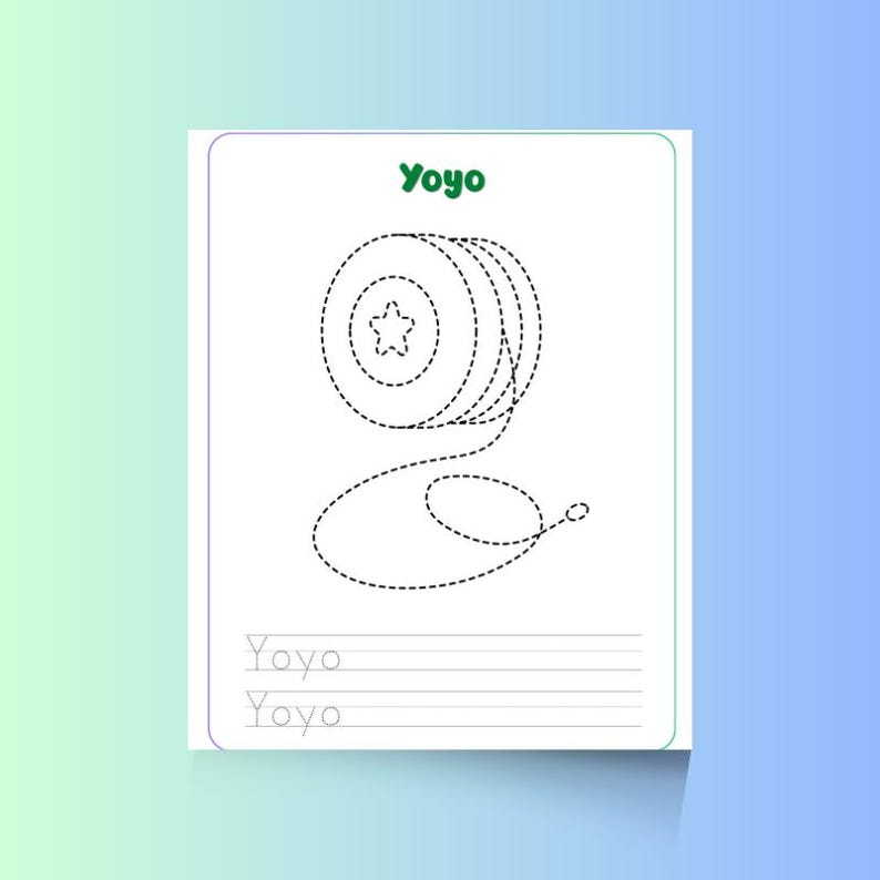 Toys, Lines & Shapes Tracing and Coloring Book for Kids | Printable PDF ...