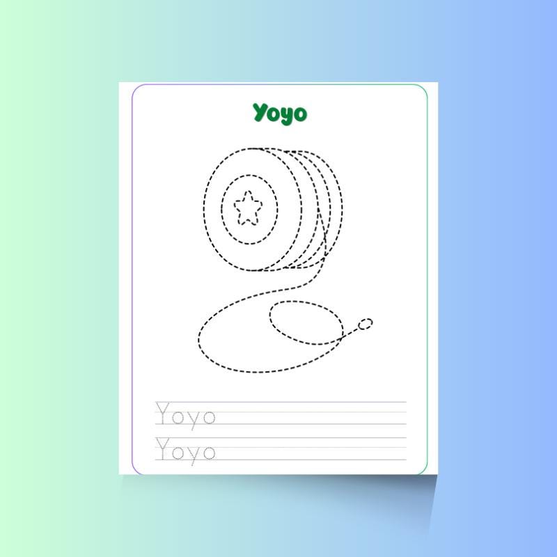 Toys, Lines & Shapes Tracing and Coloring Book for Kids | Printable PDF ...