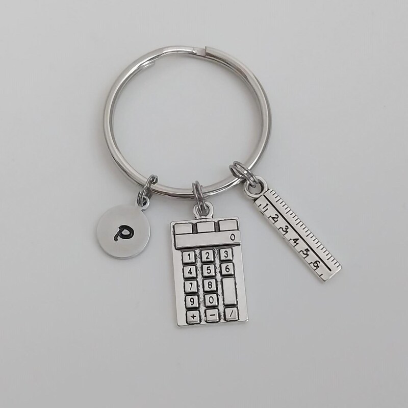 Calculator Keychain - Etsy