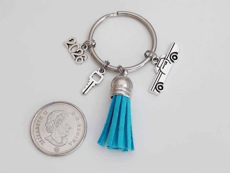 2026 New Driver Keychain / First New Car Key Ring / Drivers License ...