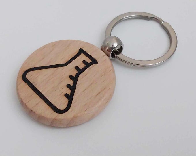 Chemist Keychain, Chemistry Student Key Chain, Graduation Gift for ...