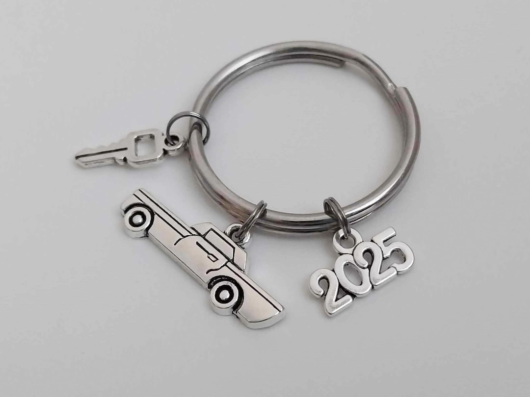 New Driver Keychain / First New Car Key Ring / Drivers License Key ...