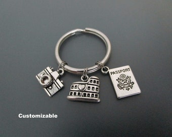 Colosseum Keychain - Etsy