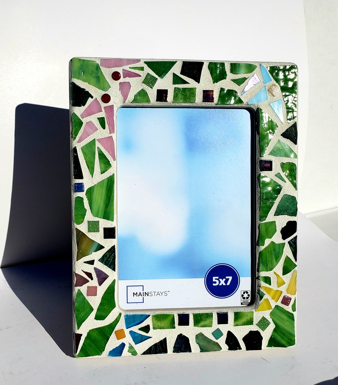 5 X 7 Tropical Flower Glass Frame Coastal Living Vacation Tropical ...