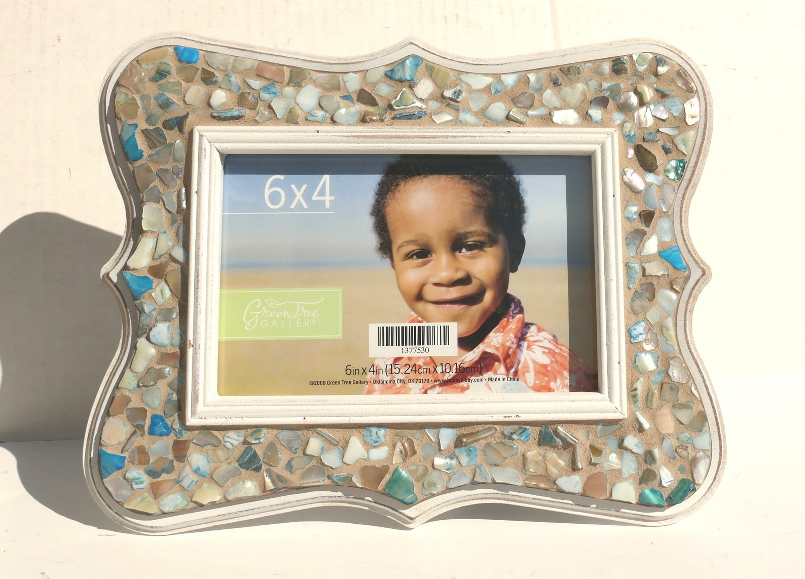 4 X 6 Abalone Shell Mosaic Photo Frame Beach Frame Coastal - Etsy