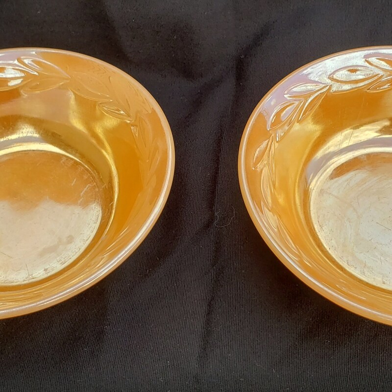 Peach Lusterware - Etsy