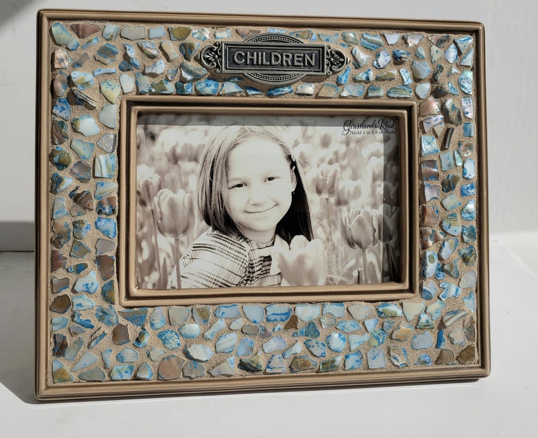 Blue Abalone Shell 4 X 6 Children Frame Beach Frame - Etsy