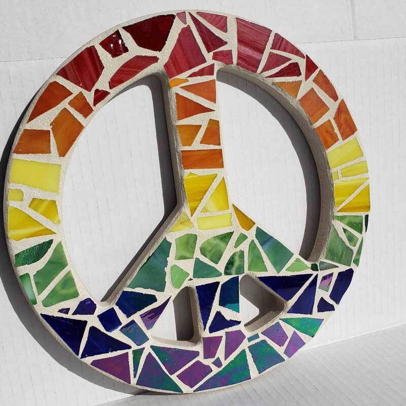 Peace Sign Wall Art - Etsy