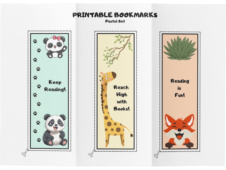 Printable Bookmarks for Kids | Motivational Quotes & Coloring Bookmarks ...