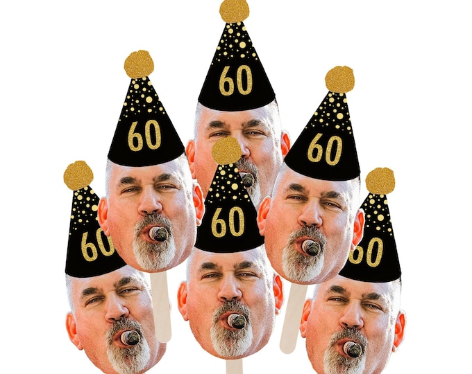 Personalized Face Stick, Face on a Stick Prop, Photo Face Stick ...