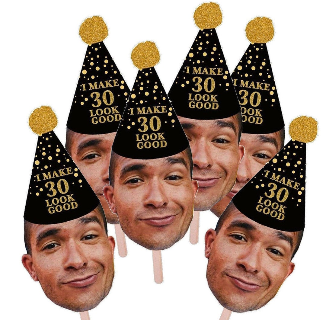 Personalized Face Stick, Face on a Stick Prop, Photo Face Stick, Big ...