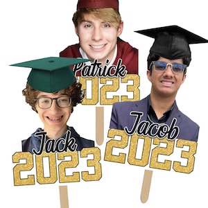 Graduation Face Stick, Graduationphoto Face Stick, Graduation Big Head ...